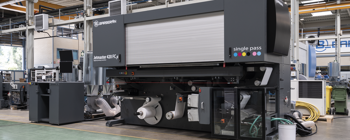 New Barberan Jetmaster 420 FC, the most flexible solution for printing ...